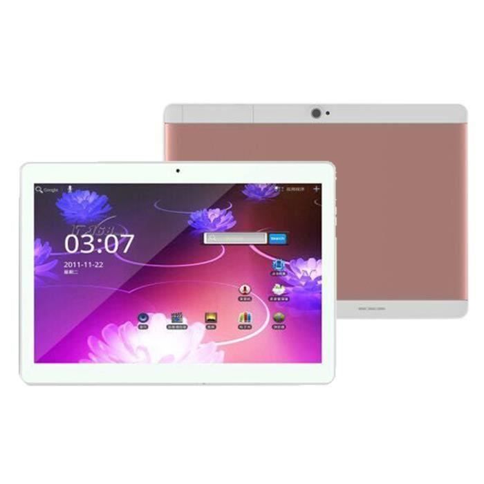 OR ROSE 10.1 Pouces Tablette PC Mic WIFI Android 6.0 Octa Core 4 + 64G ...