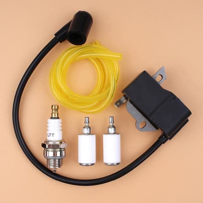 Débroussailleuse,Kit de filtre à carburant,bougie d'allumage,Kit de ...