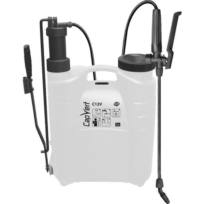 Pulvérisateur à pression à dos 12 litres lance buse polypropylène joint ...