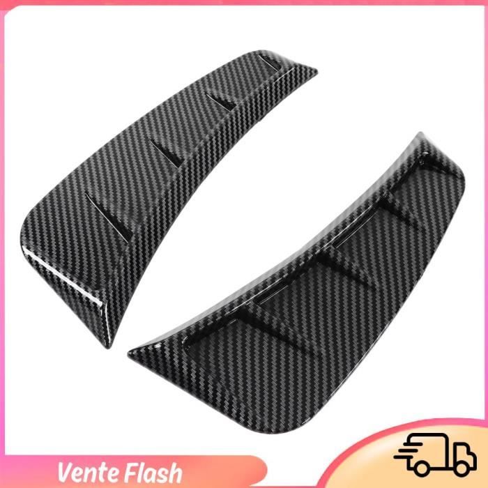 Dilwe Bumper Side Vent Trim Carbone Style Universel Décoration ...