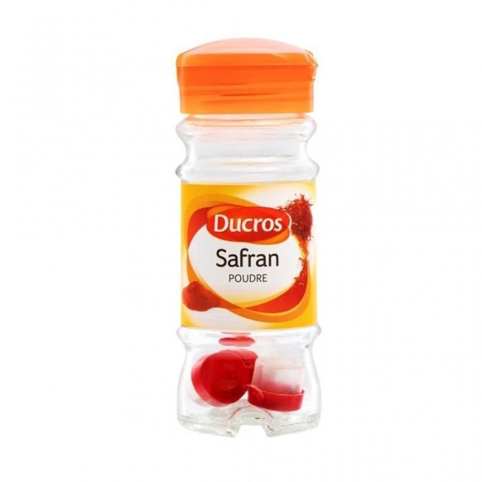 Ducros Safran Poudre par 3 Doses de 0,3g (lot de 3 soit 9 doses ...