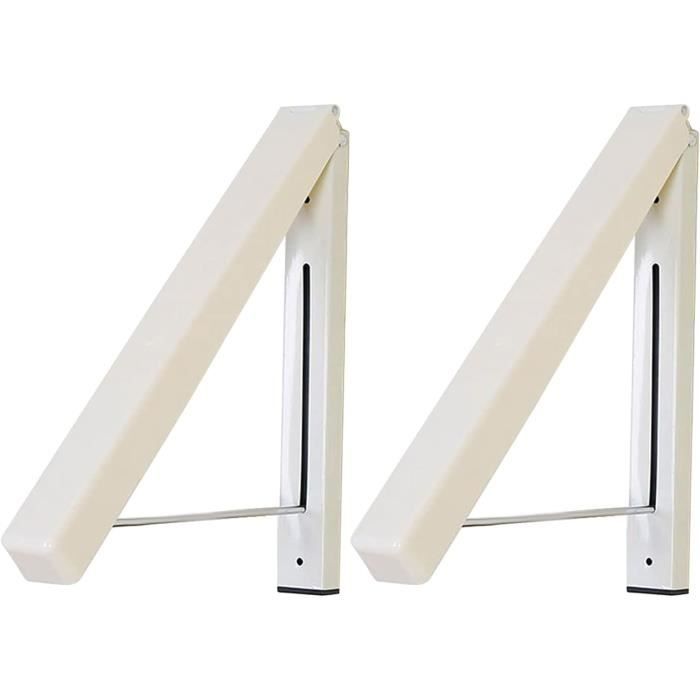 Mural Cintre Pliant, Porte Cintre Mural Rabattable, Economiseur D ...