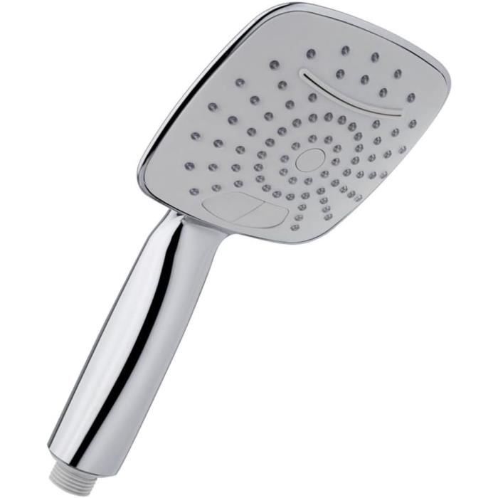 1304600 | Douchette De Douche Carrée, Pommeau De Douche Multi-Jet ...