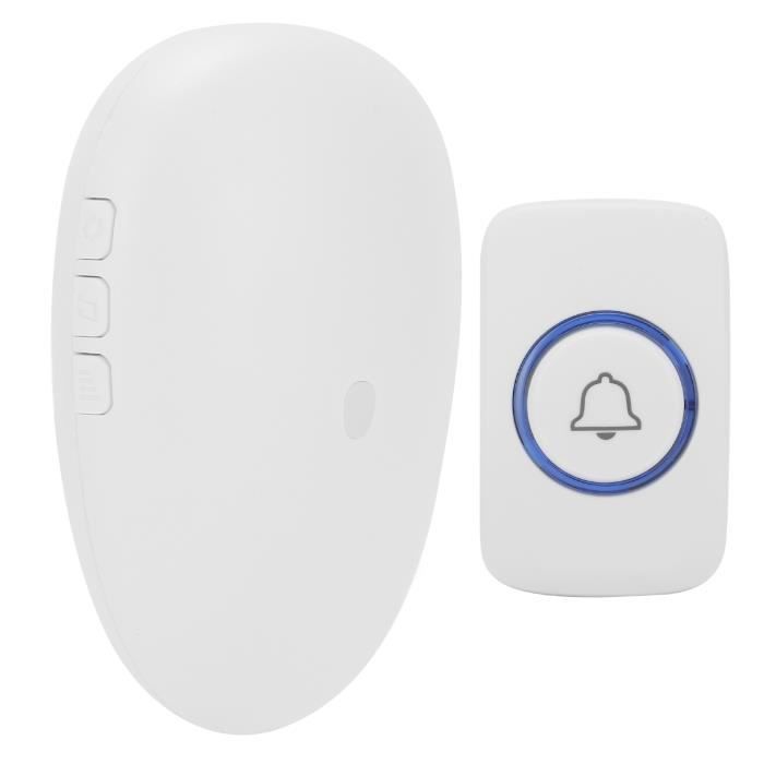 EJ.life kit de sonnette Sonnette sans fil 433 MHZ 57 mélodies sonnettes ...