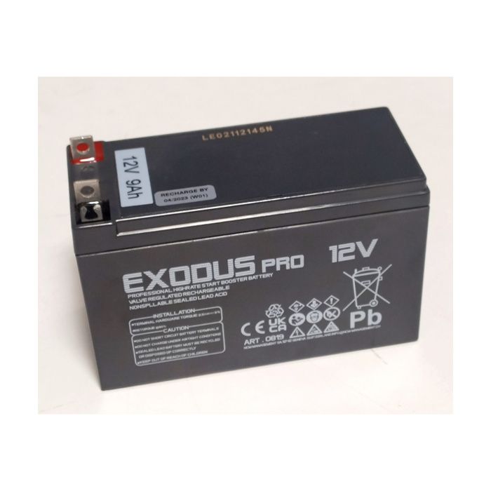 Batterie plomb 12V 9Ah High Rate Exodus Pro spéciale Booster - Cdiscount Bricolage