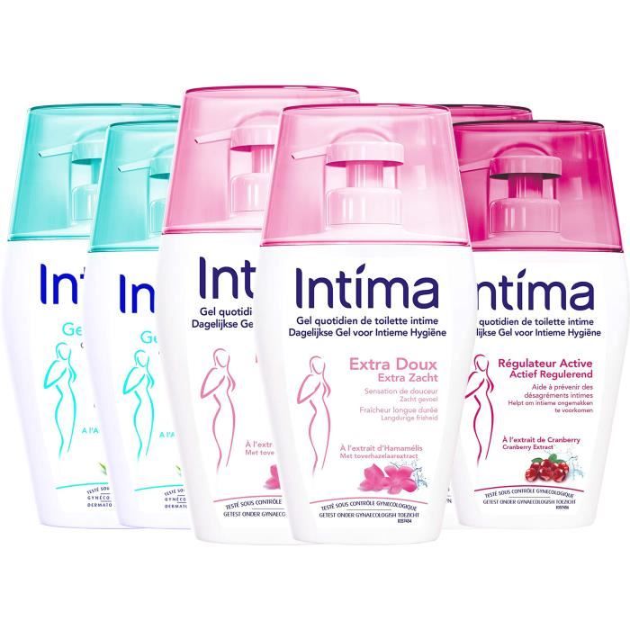 Intima Gel Intime Neutre 200 ml x6 - Cdiscount Au quotidien
