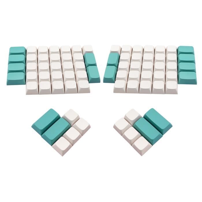 XDA Profile Ergodox Keycaps Pbt Keycap Vierge Convient pour Ergodox MX ...