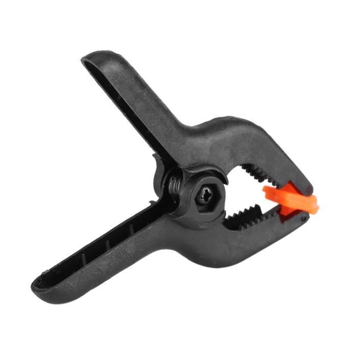 Pince à ressort de serrage en plastique noir - SONEW - Type A - 9,2cm ...