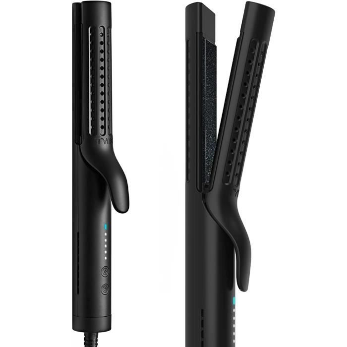 2 en 1 Lisseur Cheveux Boucleur a Cheveux, TYMO 360° Airflow Fer a lisser Fer a boucler pour ...