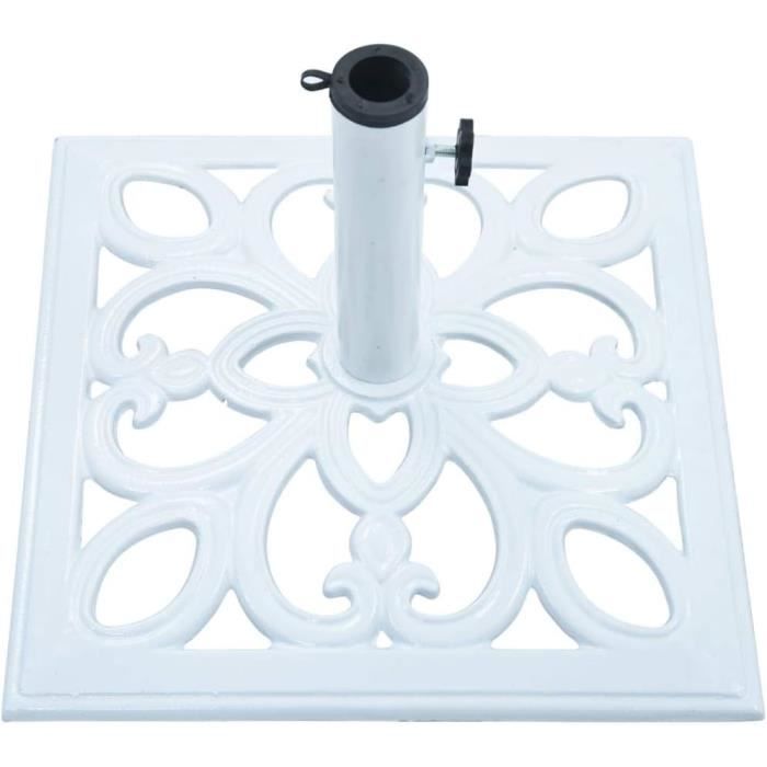 Pied De Parasol Avec Adaptateur, Base De Parasol Avec Motif Floral ...