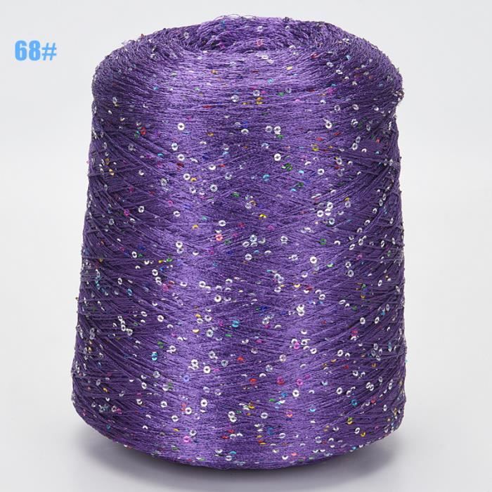 LAINE A TRICOTER,68--Fil mercerisé'été en soie glacée, 3500M -500g ...