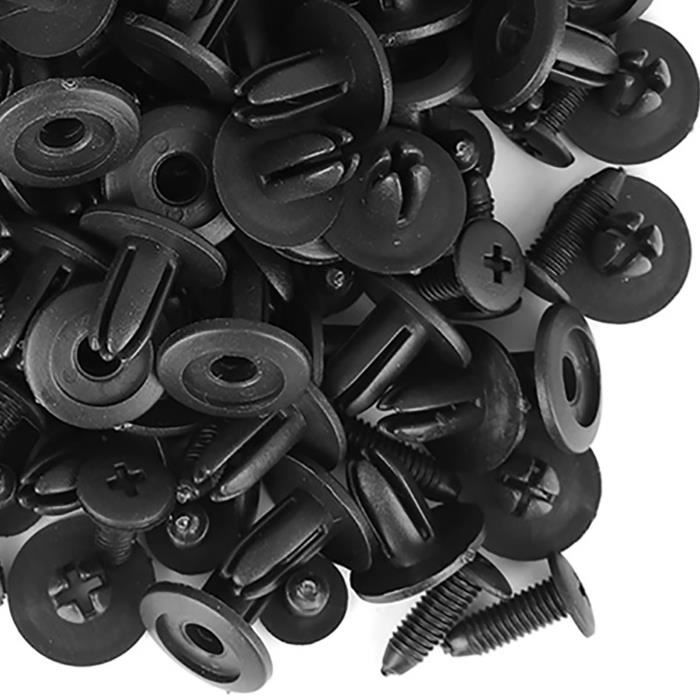 SURENHAP Rivet de fixation de garde-boue 100 Pièces Pare-chocs Retenue ...