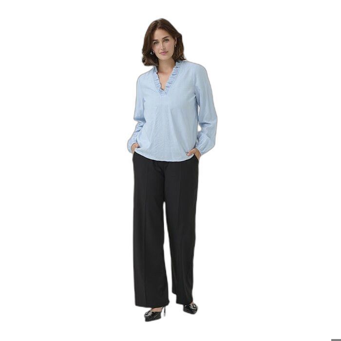 Blouse femme KAFFE Sanni soft chambray - Cdiscount Prêt-à-Porter