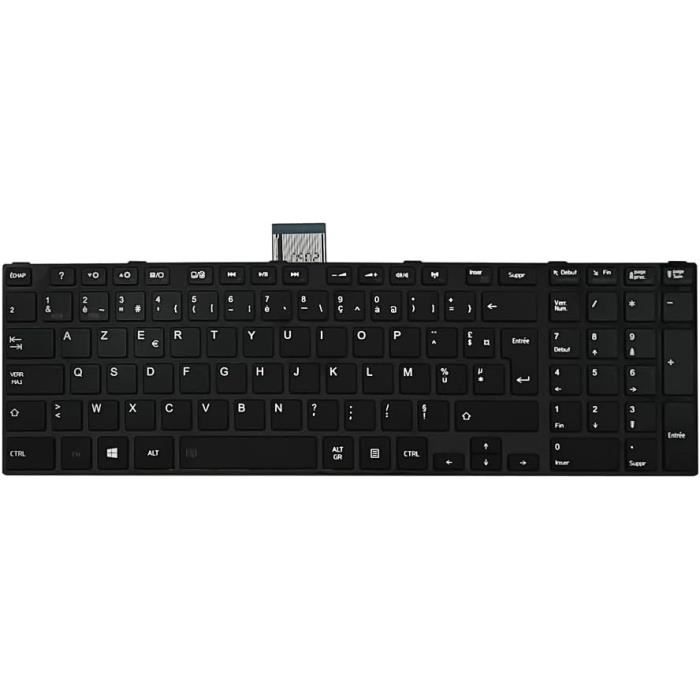 Clavier Azerty Français Compatible Avec Toshiba Satellite P870 P875 ...