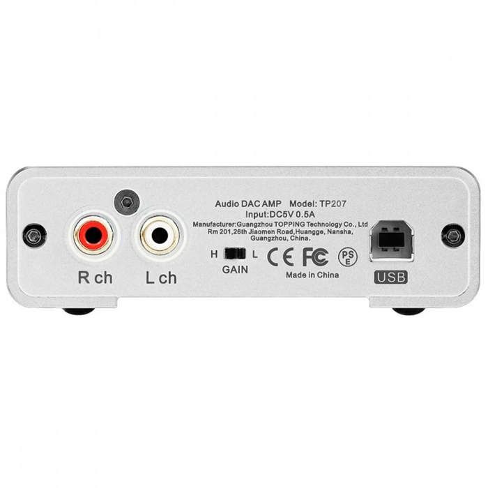 Topping, DAC USB DX1. Puissance de 280 mW, technologie VELVET Sound ...