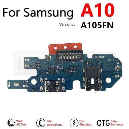 A10 A105FN - Connecteur de charge rapide USB Original, câble flexible ...