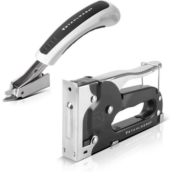 Agrafeuse manuelle de qualité supérieure - Garantie 7 ans - Pour papier ...