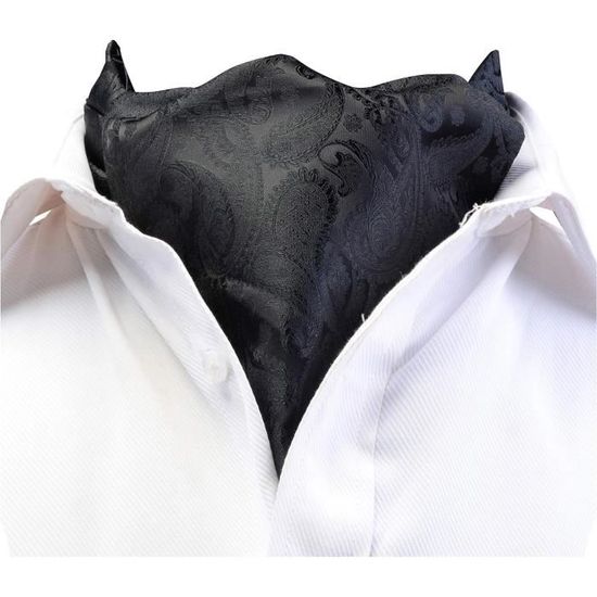 Cravat Cravat À Nouer Soi-Même Motif Cachemire Jacquard Tissé Floral ...