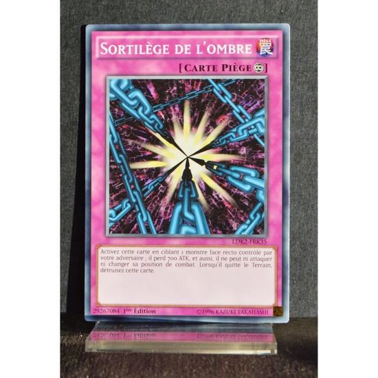 Carte YU-GI-OH LDK2-FRK35 Sortilège de l'Ombre Commune NEUF FR - Cdiscount Jeux - Jouets