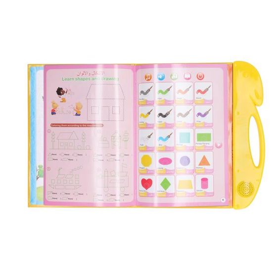 Drfeify Livre Son ABC Apprendre Éducatif Multilingue - Livre Sonore ...