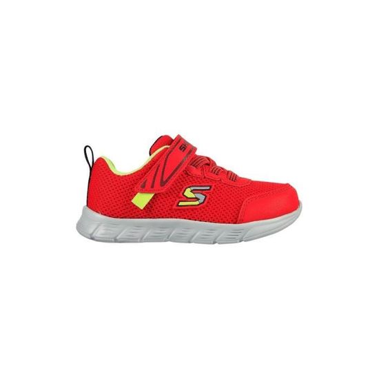 Baskets Skechers Comfy Flex Enfant 407305N RDBK T:26 C:ROUGE Rouge ...