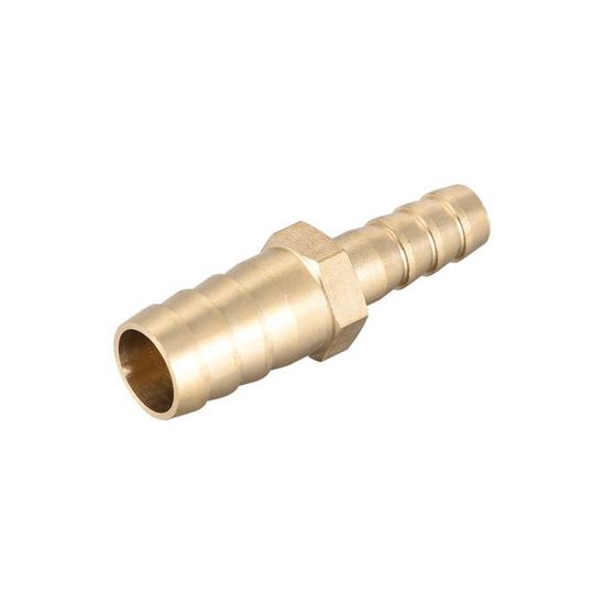 Raccord barbelé réducteur - SOURCING MAP - Laiton - 12mm à 8mm - 1 pièce - Cylindrique ...