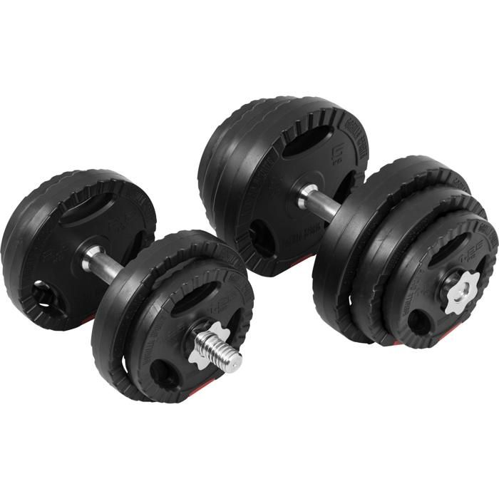 Set d'haltères en vinyle 30 kg - Cdiscount Sport