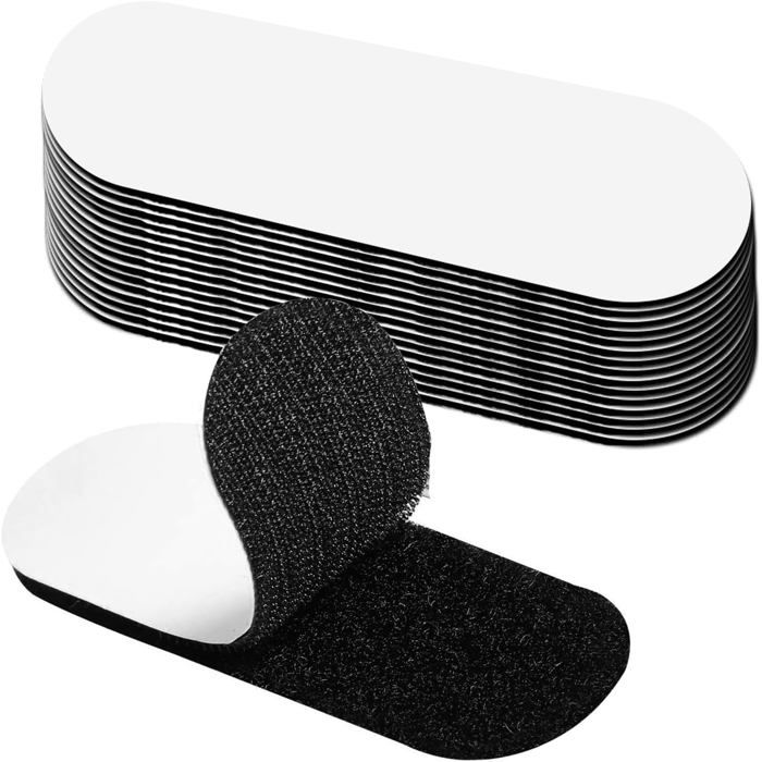 Scratch Autocollant Double Face (15 Pièces), Bande Scratch Adhésive ...