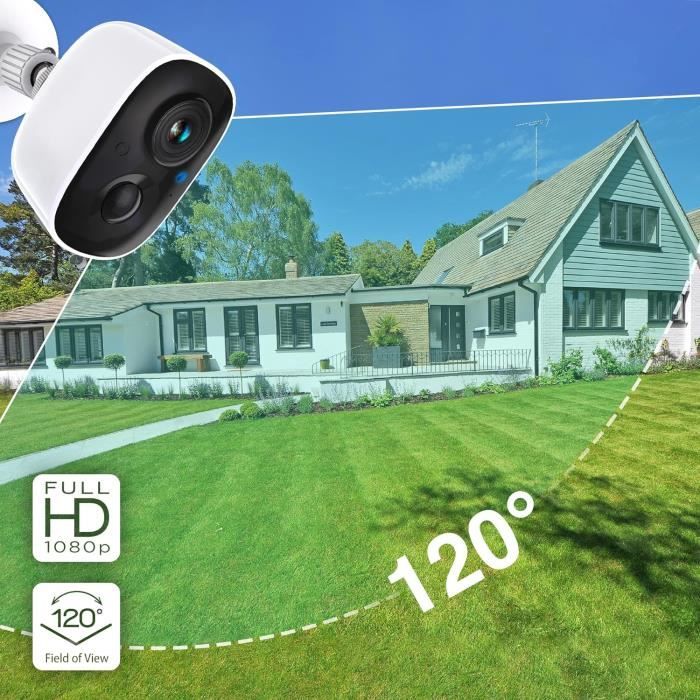 Caméra de surveillance - ATLANTIS - Volta Pro A16-VL65 - Full HD 1080p ...