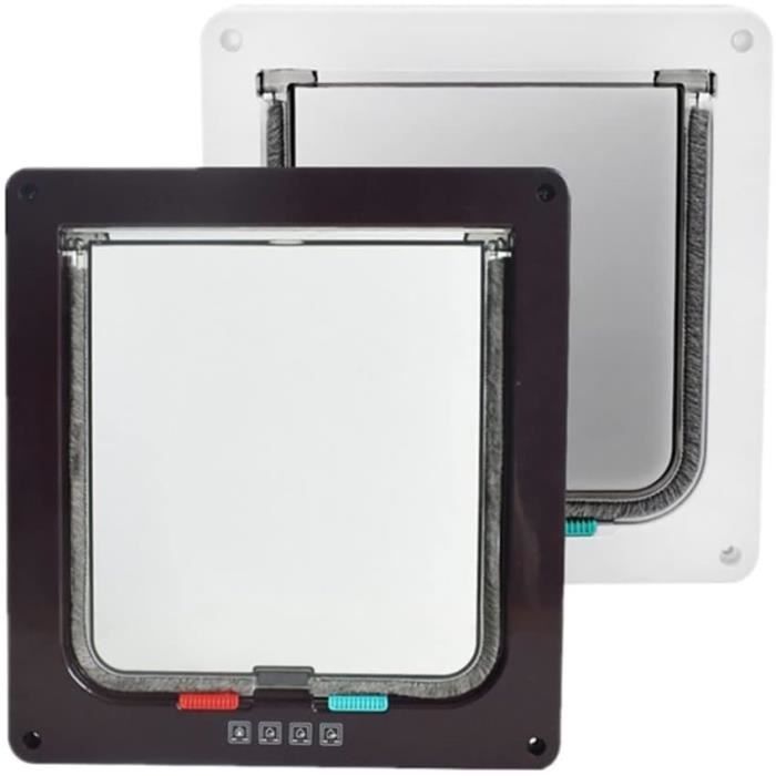 LHZMD Chatière, Portes intérieures pour Chat Porte de Couloir pour Chat ...