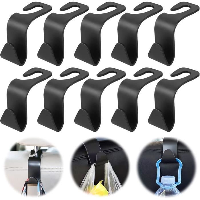 Crochets De Rangement Pour Voiture 10 Pièces,Crochets De Siège Auto En ...