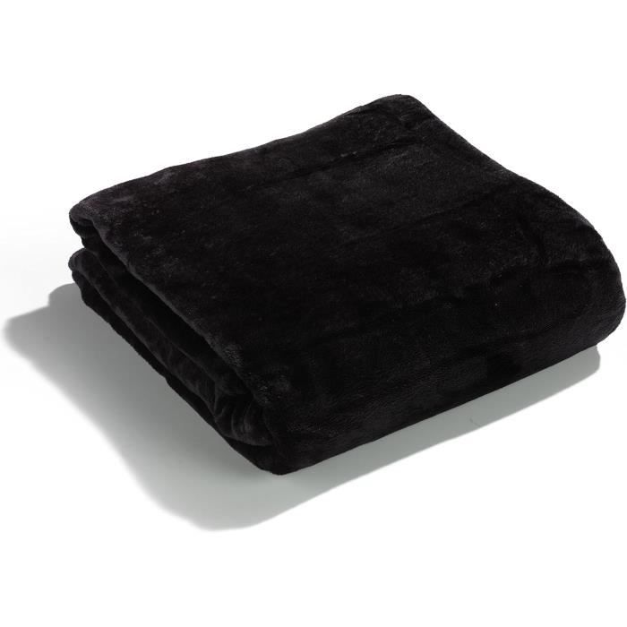 Grand Plaid Xl Env. 150 X 200 Cm, Microfibre De Flanelle Super Doux ...