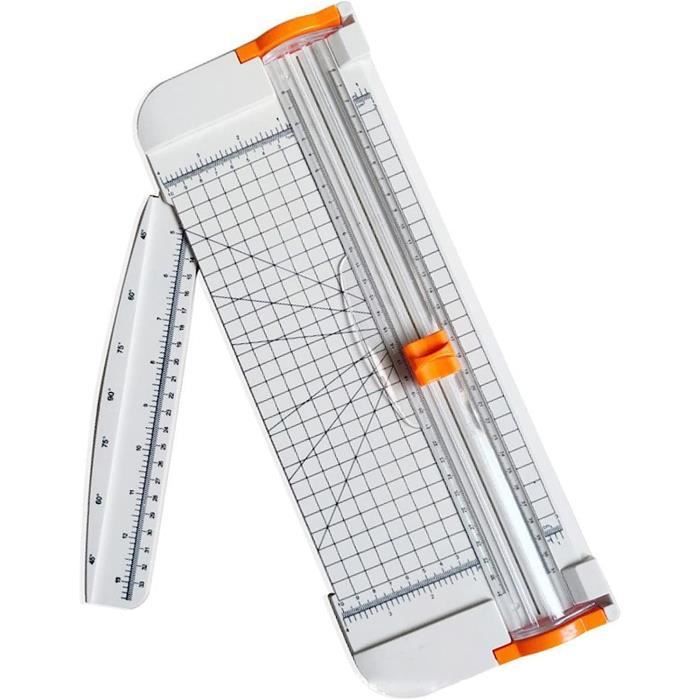 Guillotine Massicot à Papier A4 Portable Coupe Papier Rogneuse Outil de ...