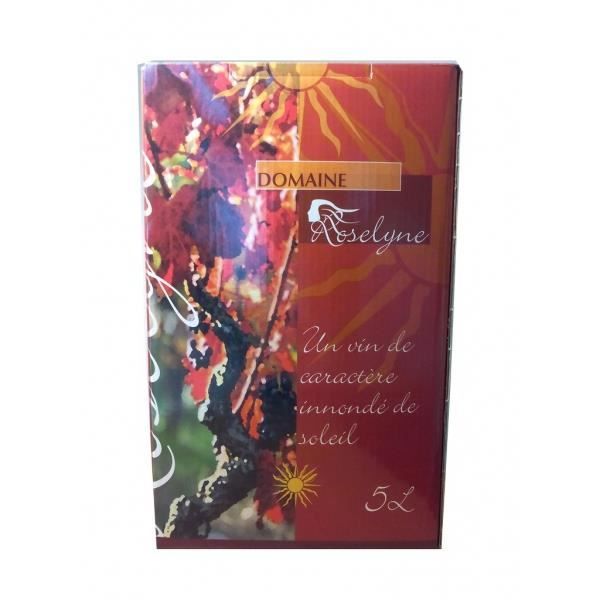 Cubis 5L vin blanc , Domaine Roselyne, VDP d'Oc Double cépage ...
