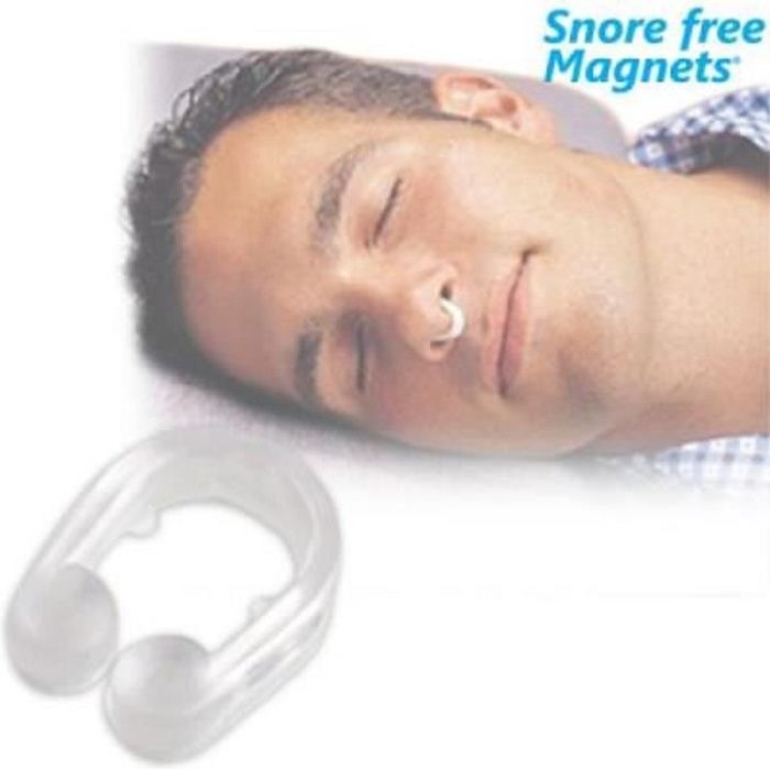Anti ronflements Snore Free Magnets - sommeil silencieux - Cdiscount ...