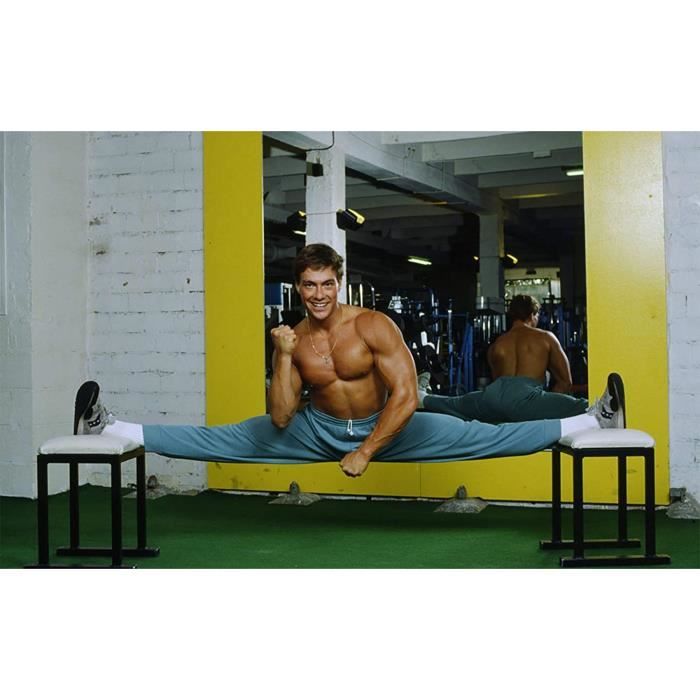 Poster Affiche Jean Claude Van Damme Body Building Star Film 613 ...