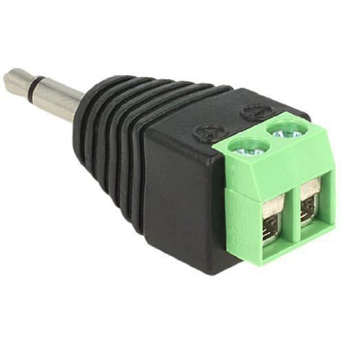 Connecteur Audio - DELOCK - XM 117 - 3.5mm - Noir, Vert, Argent - Mâle ...