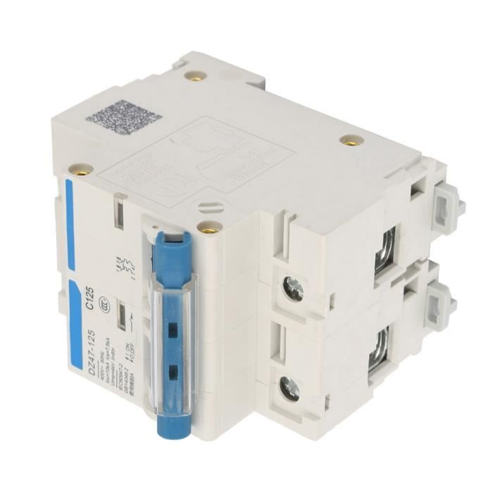 Disjoncteur Différentiel - DZ47-125 - 400 V - 80/100/125 A - Protection ...