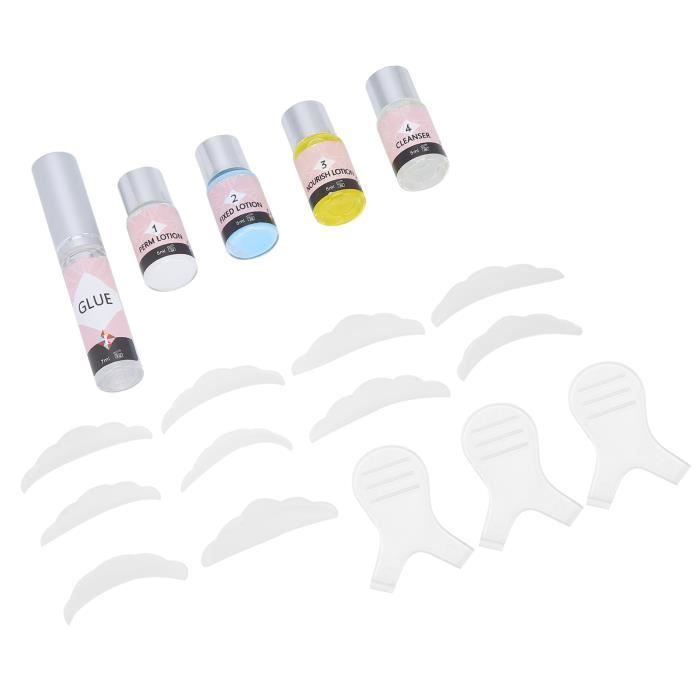 Kit de permanente de sourcils et cils DRFEIFY - Longue durée - Liquide ...