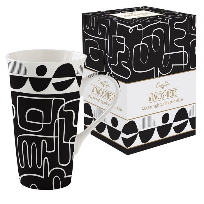 COFFRET MUG EN PORCELAINE 600 ML GRAFFITI - EASYLIFE - Cdiscount Maison