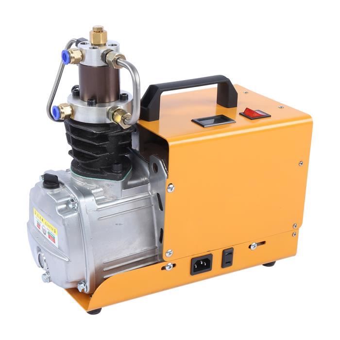 EJ.life Pompe électrique Compresseur d'air Pompe 30MPa 4500PSI Gonfleur Compression secondaire ...