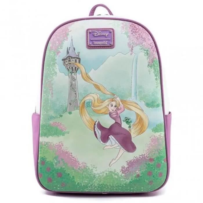 Loungefly: Disney - Tangled Water Color Faux Leather Mini Backpack ...