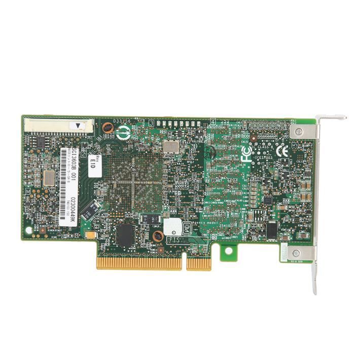 HURRISE Carte RAID LSI 9267-8i 2208 6 Gb/s 512 Mo PCI-E 2.0 8 ports ...