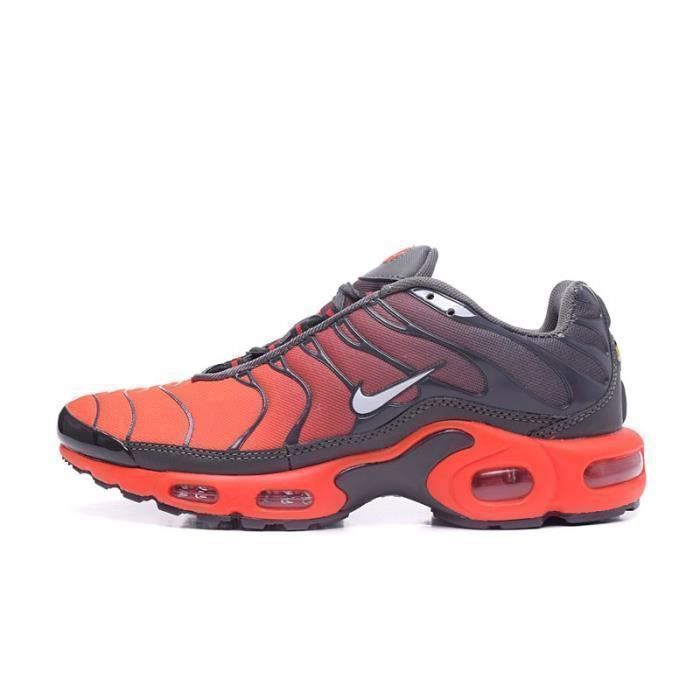 Baskets Nike Air Max TN Plus Rouge Noir Homme Rouge - Cdiscount Chaussures