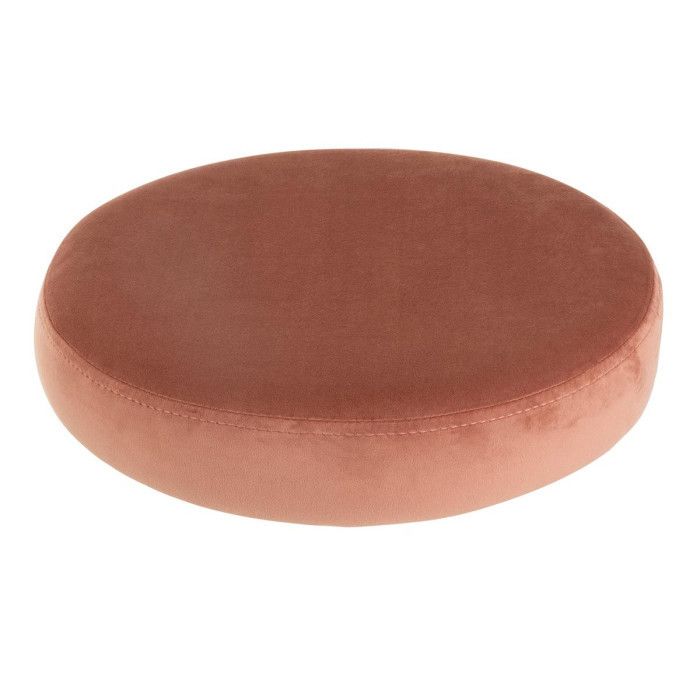 Galette de Chaise Ronde "Assise" 34cm Rose - Cdiscount Maison