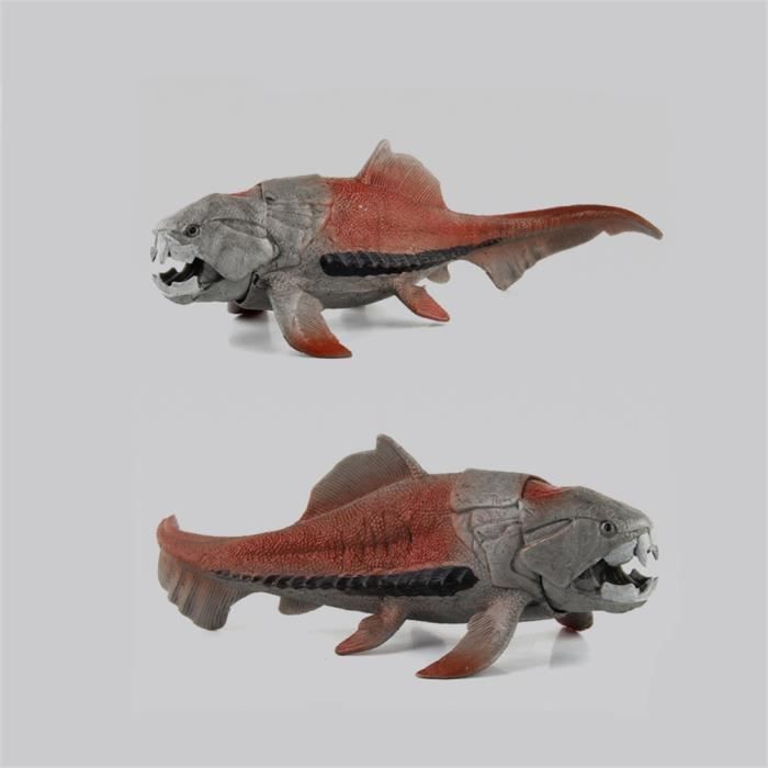 SALUTUYA Jouet modèle de poisson dinosaure Dunkleosteus 20cm dinosaures ...
