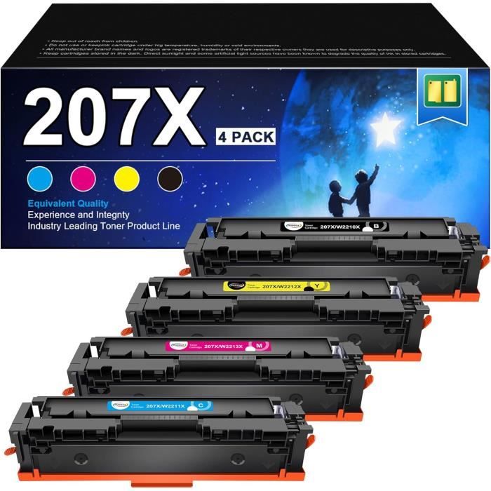 207X Toner Cartouches De Toner Compatible Pour Hp 207A 207X W2210X ...