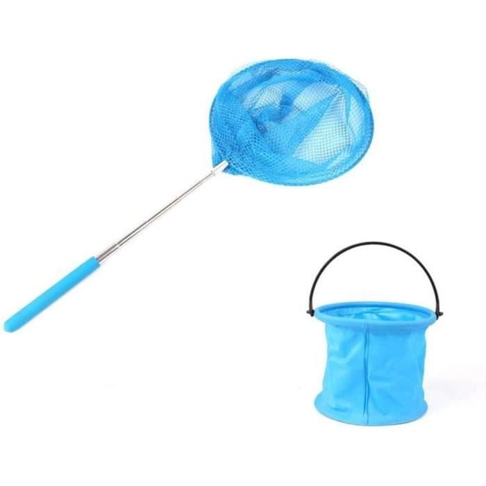 BN Filet De Pêche Télescopique Seau Pliant pour Enfants Enfants ...