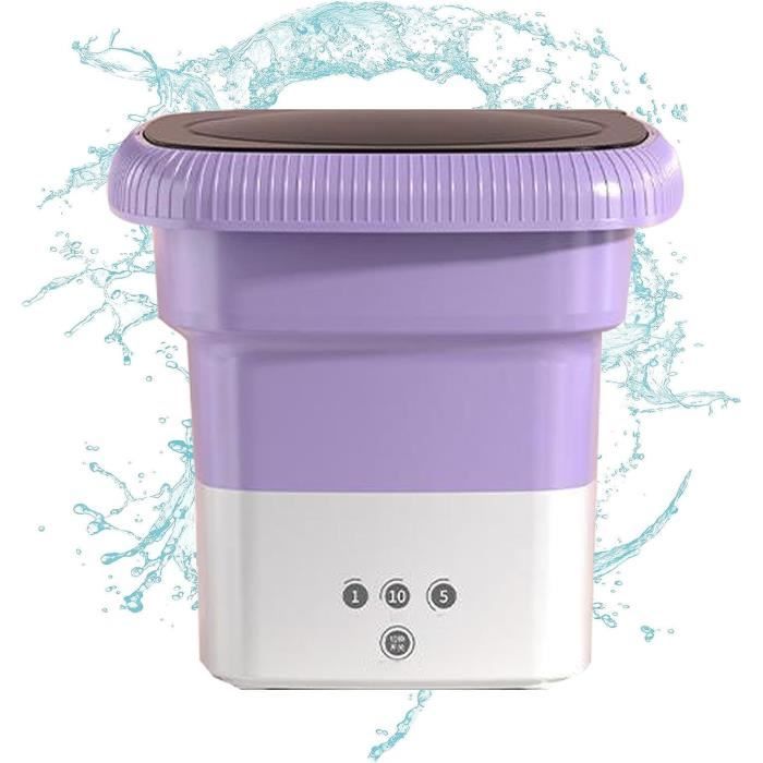 Mini Laveuse Pliable | Machine À Laver À Seau | Cuve À Linge De Voyage ...