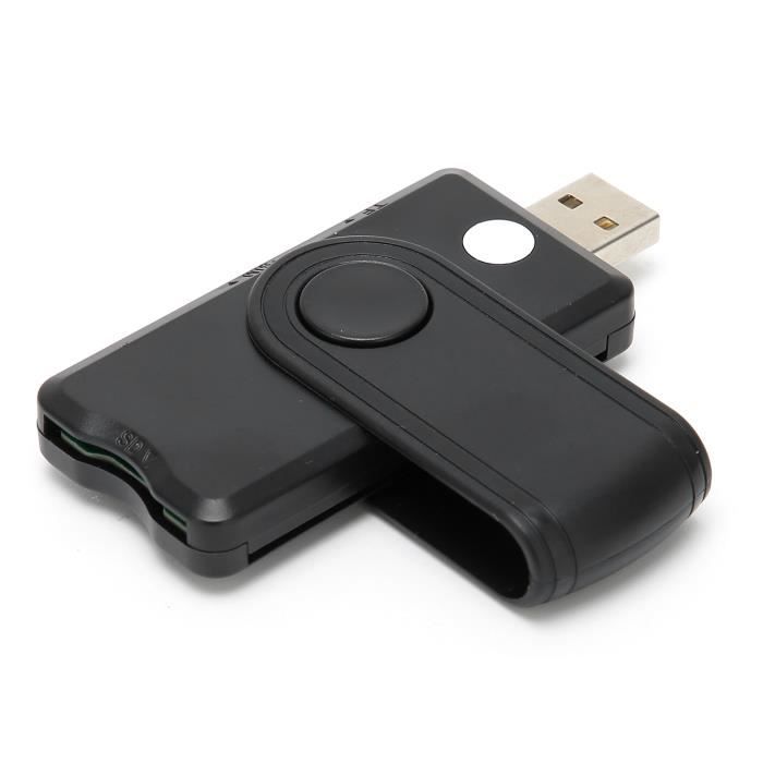 CHE Lecteur de cartes USB 2.0 Card Reader, CAC Smart Card Reader All-In ...